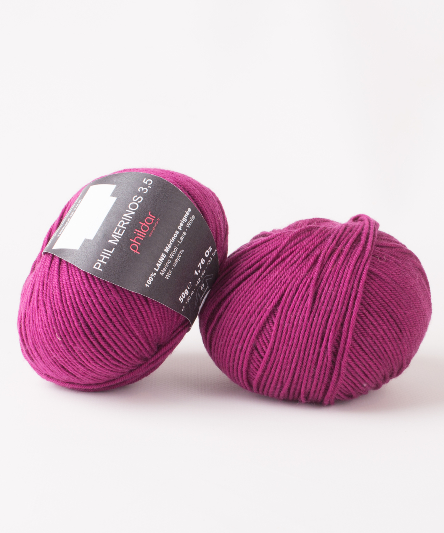 Phildar Phil merinos 3,5 Anemone op=op - Hobbydoos.nl