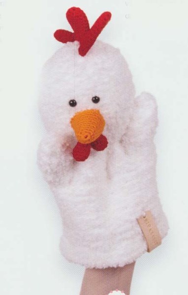 Haakpatroon Handpop kip